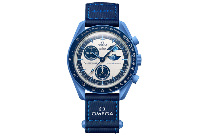 OMEGA x Swatch Bioceramic MoonSwatch Mission to the Super Blue Moonpha ...